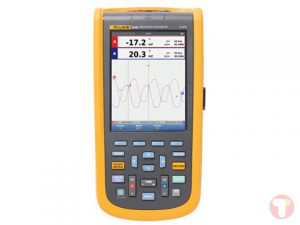 Fluke 123B Industrial ScopeMeter® Hand-Held Oscilloscope, 20 MHz ...