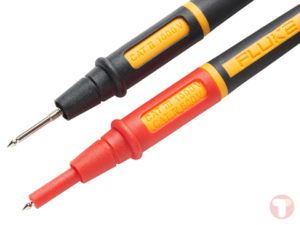 Fluke TL175E TwistGuard Test Leads with 4 mm Lantern Tips - TriplePoint