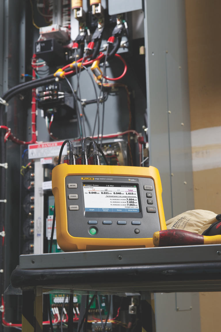 Fluke 1732 / EUS Three-Phase Electrical Energy Logger with current ...